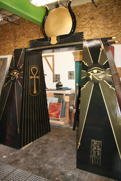 The Pylon Gate for SunFest XXII – Isiopolis